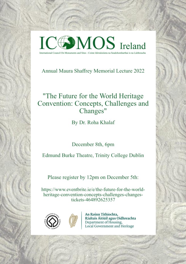 Annual Maura Shaffrey Lecture, December 8th 2022 – international ...