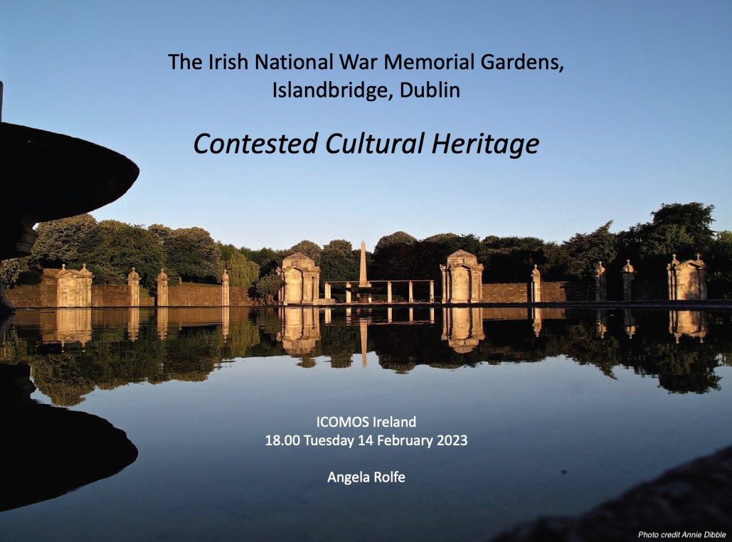 The Irish National War Memorial Gardens Islandbridge, Dublin: Contested ...